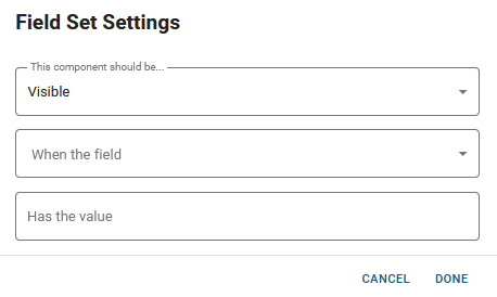Field Set Component