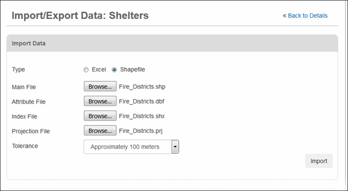 Import Shapefile Data to a Board